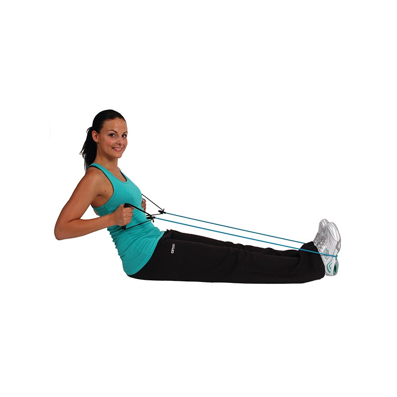 Tubing with handles - Blue/X-Hard - 120 cm